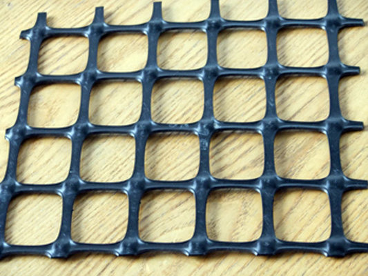 Warp Knitting Plastic Geogrid High Tensile Geogrid for Lower Elongation