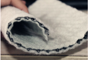 PP / PET Geotextile 3D Geocomposite Drainage Net for Riverbank