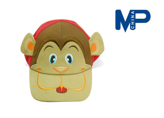 Girls Child Personalized Baseball Caps with Embroidery Animal head sewing ear