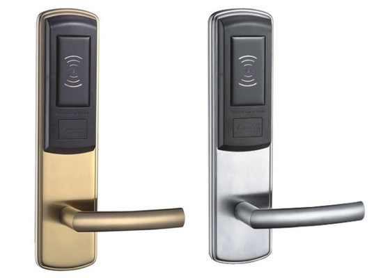 Bluetooth Control Hotel Electronic Door Locks No Disturb Function Free Turning Handle
