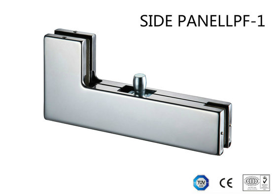 Over / Side Panel Glass Patch Fittings Aluminum Body Main Materials DIN Standard