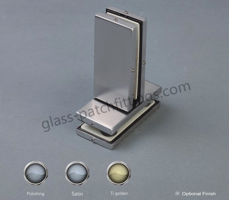 High Tensile Patch Fittings For Glass Doors , Glass To Glass Connectors Long Lifetime