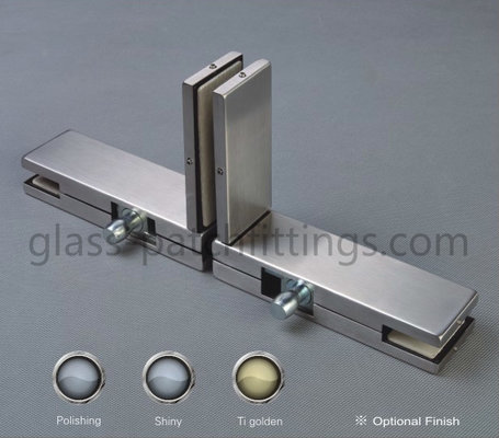 High Durability Glass Shower Door Fittings , Glass Fitting Hardware Special Top Patch 2 Pivot