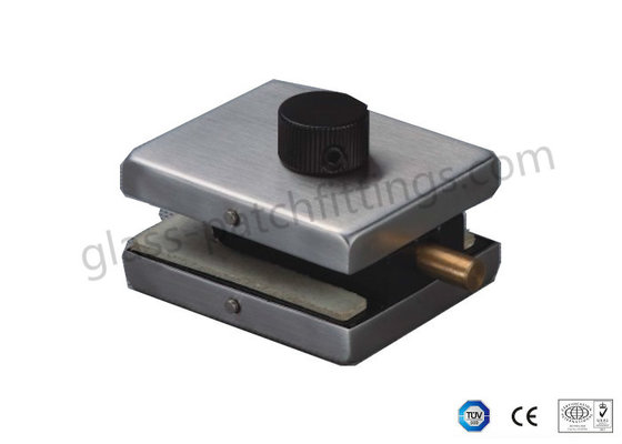 Strike Plate Thumb Turn Lock , Frameless Glass Door Locks Dead Bolt Projection 10mm