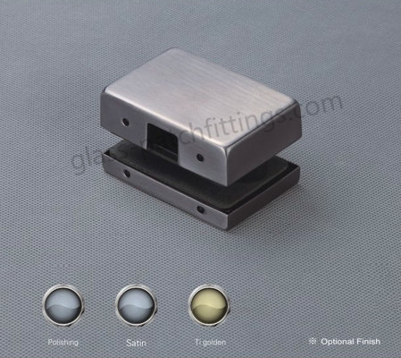 Customized Surface Treatment Glass Door Hardware For 10 - 12mm Toughened Glass