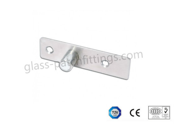 Stainless Steel Top Pivot Frameless Glass Door Patch Fittings Corrosion Resistance
