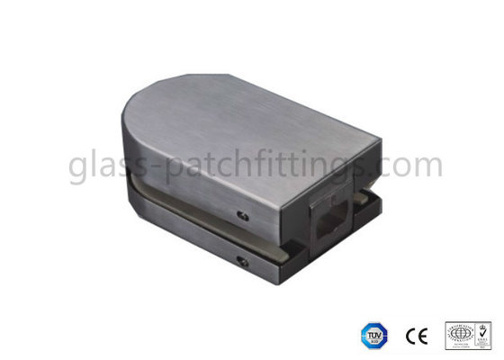 Great Function Perforated Patch Clamp , Glass Shower Door Fittings Stainless Steel Cover 304