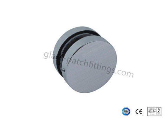 Aluminium Alloy Casting Glass Door Clamp , Patch Fittings For Glass Doors Ozone