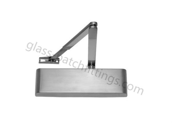 Flat Arm Automatic Door Closer EN1154 Tested With Semicircle Cover Rack / Pinion