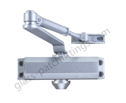 Press Overhead Automatic Door Closer Changeable Closing Speed 15 - 30kg Bearing Weight