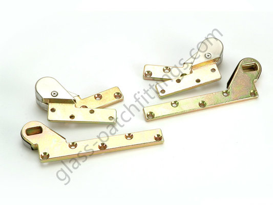 Top / Bottom Pivot Door Hardware , Offset Pivot Hinge For Door Closer Delicate Design
