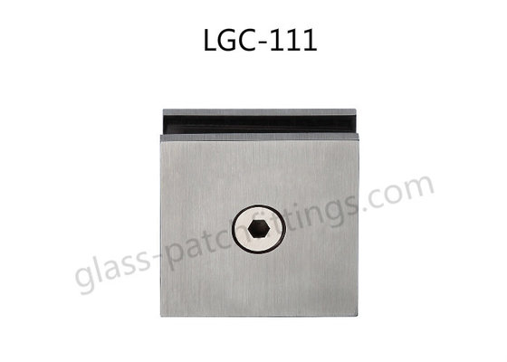 Wall To Glass Hydraulic Patch Fitting Glass Thickness 8 - 12mm OEM / ODM Accepted