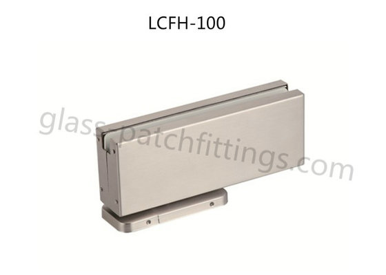 Glass Door Hydraulic Patch Fitting Easy Installation With Base Seat Adjustable