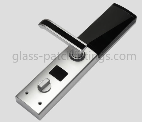 Durable Metal Fingerprint Front Door Lock 77mm*125mm*390mm With Independent Clutch Motor