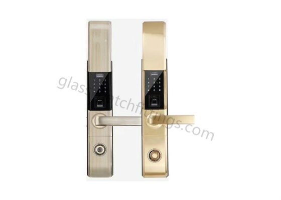Low Power Reminder Fingerprint Locker Lock , Thumbprint Door Lock Combination Unlock Function