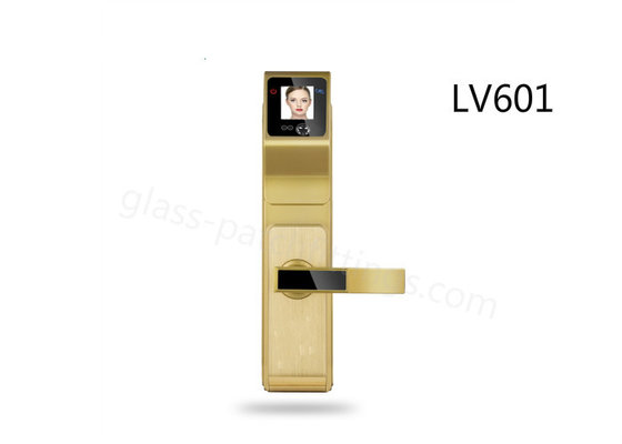 Face Recognition Fingerprint Door Lock Anti - Twins Identification Function Zinc Alloy Material