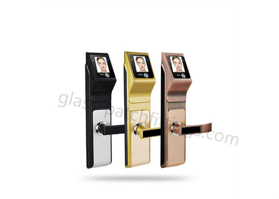 Face Recognition Fingerprint Door Lock Anti - Twins Identification Function Zinc Alloy Material