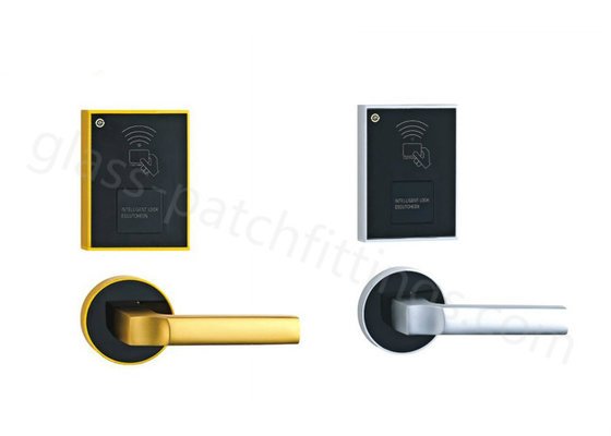 Aluminum Alloy Hotel Electronic Door Locks 30 - 50mm Door Thickness Energy Saving