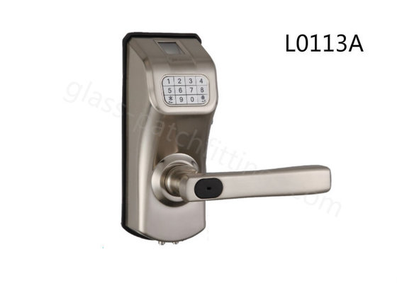 Digital Sliding Smart Glass Door Lock Easy Operation 176*68*51mm Body Size