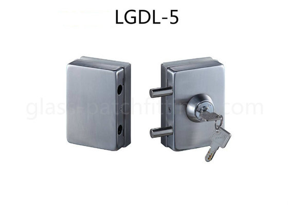 Dual Leaf Double Side Door Lock Die Casting Zinc Alloy Outer Part Stylish Simplicity