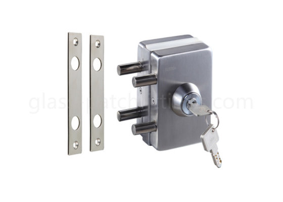 Semicircular Frameless Glass Door Lock Max Door Width 800 - 1200mm SGS Certificated
