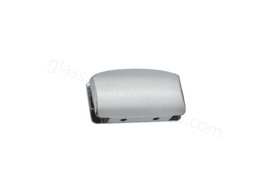High Rigidity Wall To Glass Bracket , Glass Door Offset Hinges Loading Beaning Weight 50kg