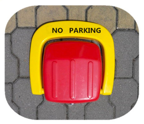 Self Locking Parking Space Lock IP67 Waterproof LED Flashing When Low Power