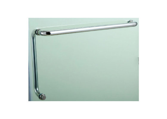 Satin Finish Push Door Handles , Glass Door Handle Hardware Sleek Construction