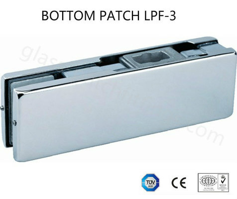 Bottom Patch Glass Door Clamp Edge Smooth Avoid Bruising PSS Finishing
