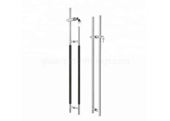 High Quality Sliding Glass Key Locks Stainless Steel Pull Door Handle With Lock Simply Install