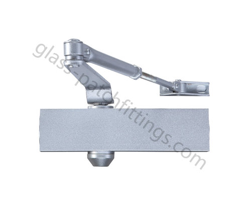 Non Handed Design Automatic Door Closer Square Shape 1.5kg Net Weight