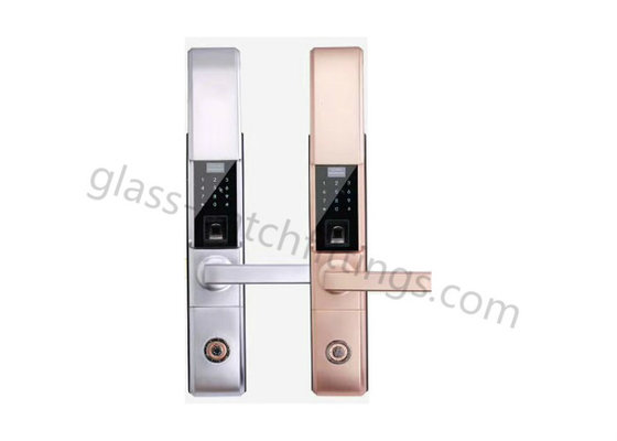 Single Latch Mortise Fingerprint Door Lock Low Recognition False Rate CE Approved