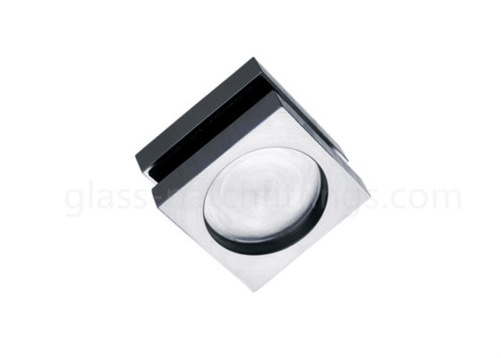High Reliability Glass Door Knobs , Modern Door Handles 50*50mm Dimension