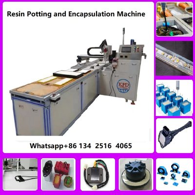 Automatic PU Adhesive Epoxy Resin Potting Machine AB Glue Mixer Two Component Filling Dispenser Glue Mixing Machine