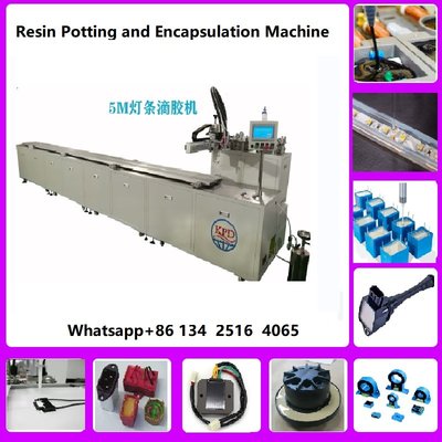 Automatic PU Adhesive Epoxy Resin Potting Machine AB Glue Mixer Two Component Filling Dispenser Glue Mixing Machine