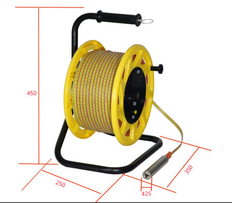 100m 300m 500m steel rule portable water level depth indicator meter tape