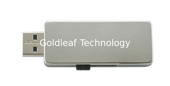 Push pull style usb flash drive, metal usb 2GB 4GB 8Gb