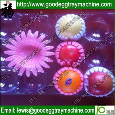 PE pan foam tray for peach packing