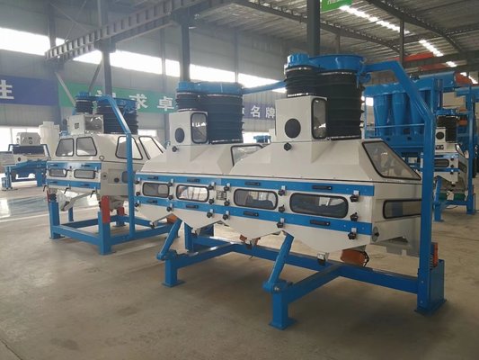 Gravity Destoner to remove stones, glass, metal in grain