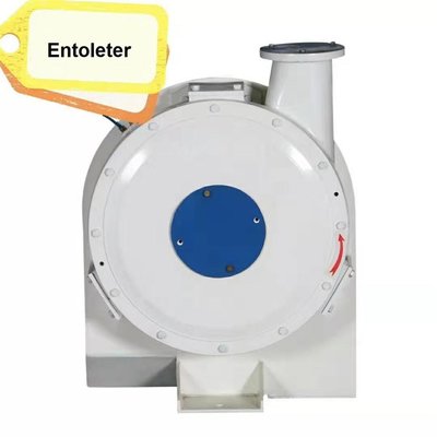 Flour Insect Eggs Entoleter Impact Machine Application in gravity spouting or in a pneumatic pressure line in flour mill