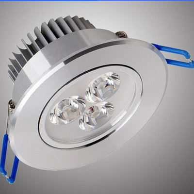 3W High Power LED Recessed Ceiling Lights Fixtures Ra75 120°