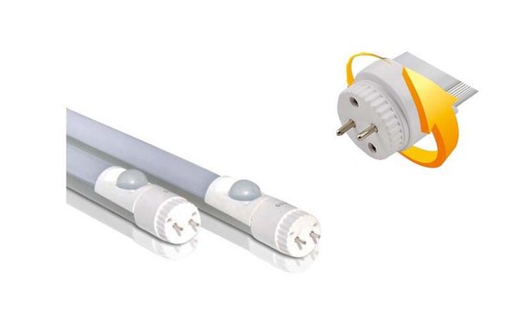 Brightness Rotating Sensor LED Tube 85 - 265v 2ft Tube Road Lights