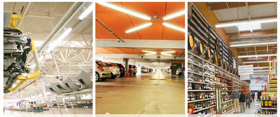 Rotating End Cap T8 LED Fluorescent Tubes