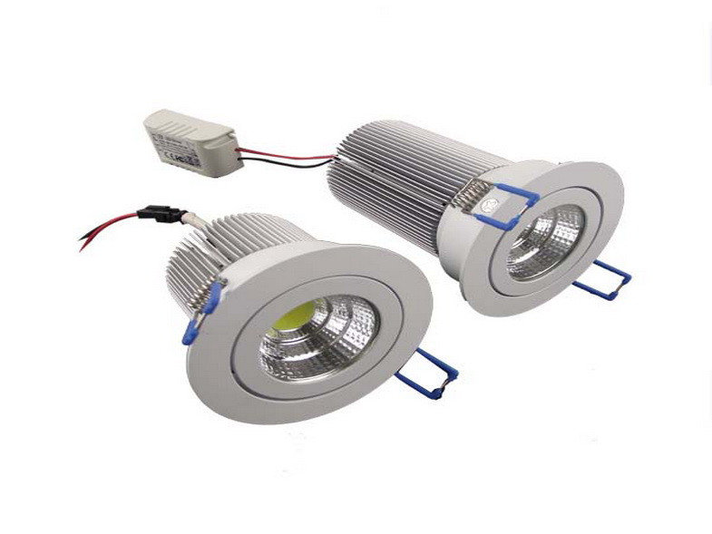 9W Dimmable LED Downlights / LED Puck Light High efficiency for Bathroom or Kitchen