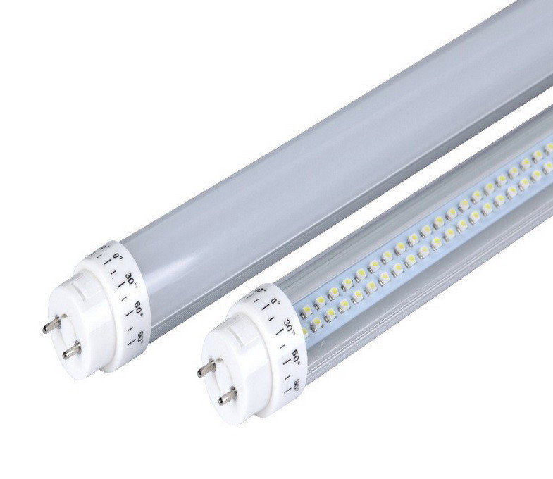 Clear / Frosted 2ft 8W SMD LED Tube 85V - 265V AC 50HZ 60Hz 640lm - 700lm