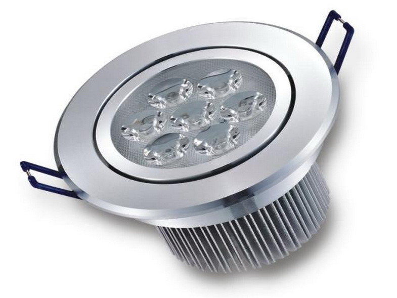 Super Bright 7W Led Recessed Ceiling Light , COB High Brightness LED Cabinet Lamp