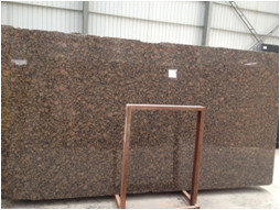 Baltic Brown Granite Stone Slabs , Brown Black Granite Countertops
