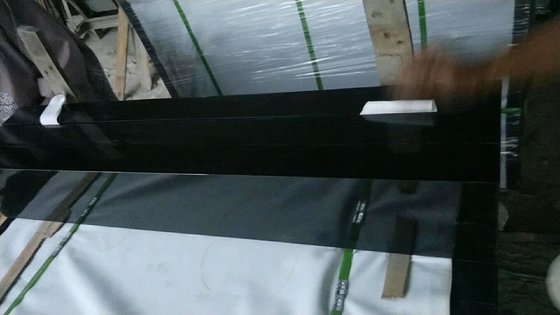 24X24 Black Granite Kitchen Countertops Customized Size CE Certification