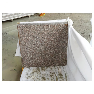 G664 Pink Red 12x12 Granite Tile Countertop Customized Dimension