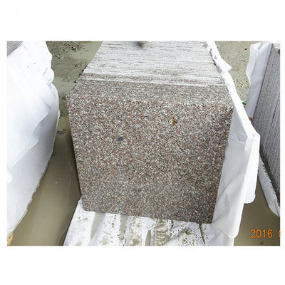 G664 Pink Red 12x12 Granite Tile Countertop Customized Dimension
